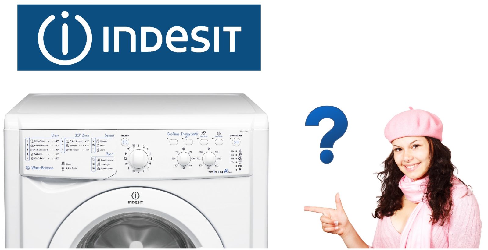 Washing modes in the Indesit washing machine (programs)
