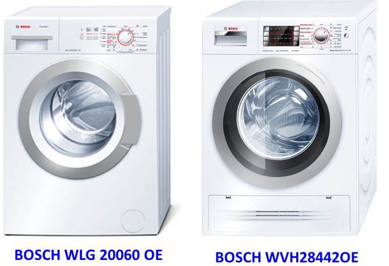 Bosch washing machine - country of origin: Germany