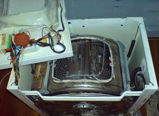 How to disassemble a top-loading washing machine with your own hands