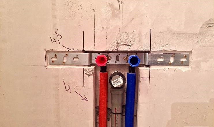 Washing machine water socket height