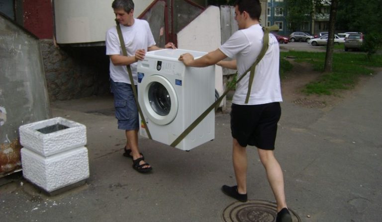 How much does an LG washing machine weigh?