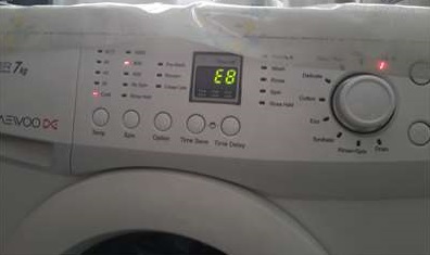 Daewoo washing machine malfunctions