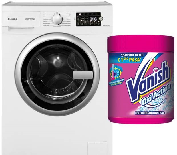 How to wash with Vanish in a washing machine