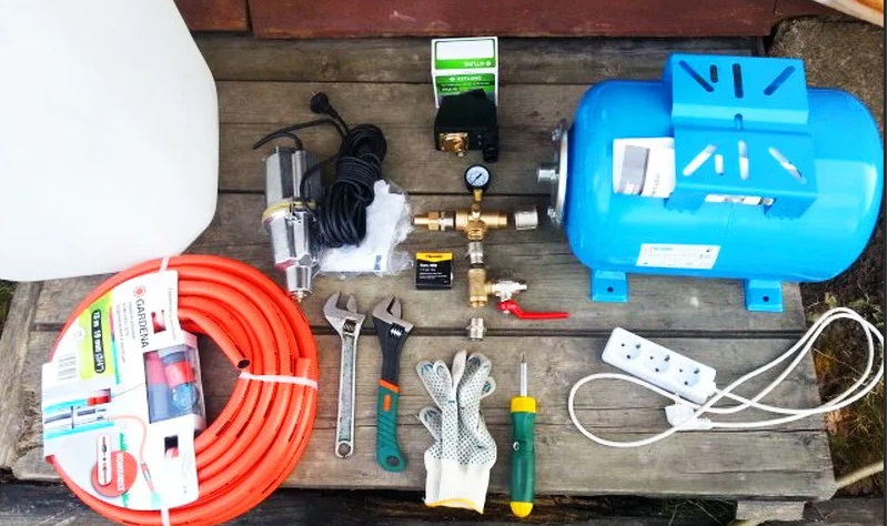 How to connect a washing machine to a pumping station