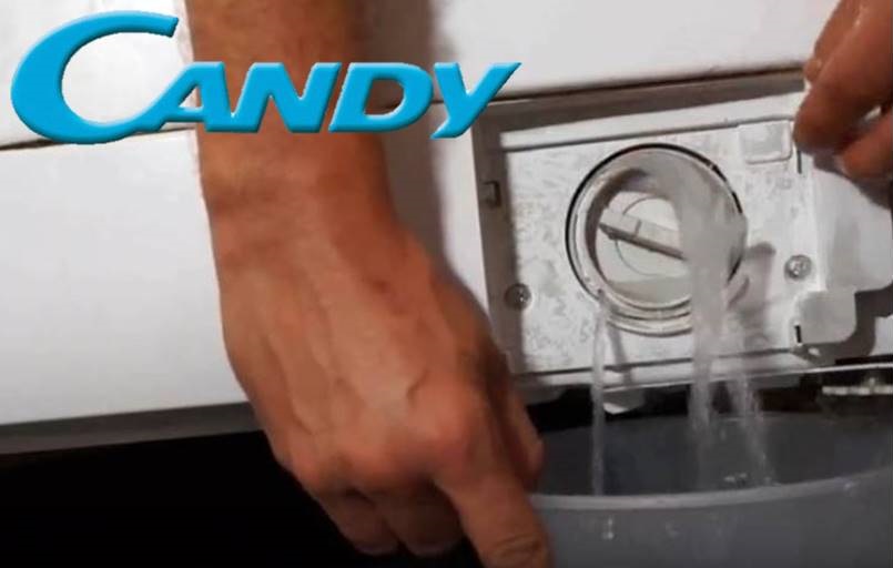How to disassemble the tank of a Candy washing machine