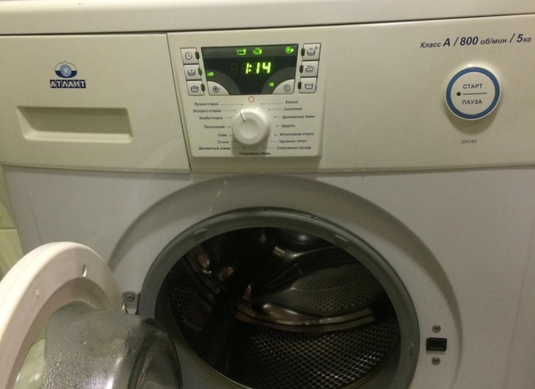 Reviews of the Atlant 5 kg washing machine