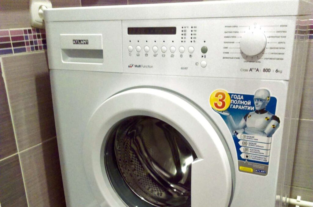 Reviews of the Atlant 6 kg washing machine